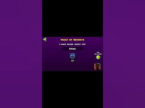 Codigo de GD para el Vault of Secrets #geometrydash - YouTube
