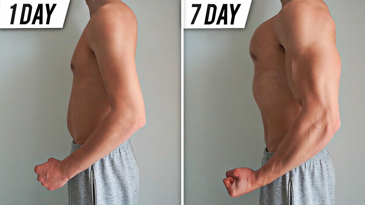 Get Bigger in 7 DAYS ! ( At Home ) - YouTube