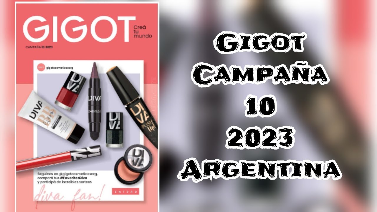 Revista Gigot Campaña 10 2023 Argentina 💕💜💕 - YouTube