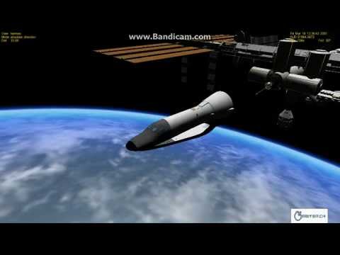 ESA Hermes Project - Flight test to ISS - YouTube
