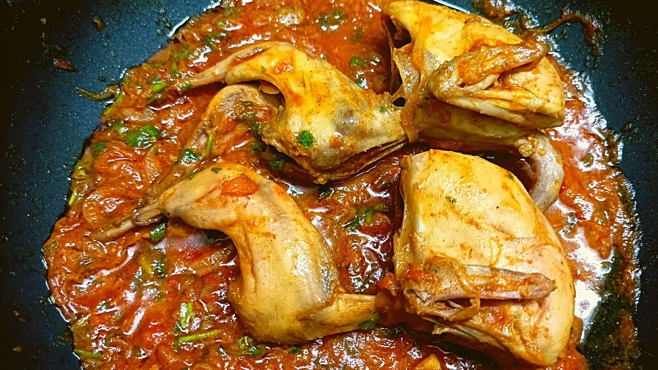 Quail masala curry recipe | Teetar recipe | how to make teetar | Teetar ...