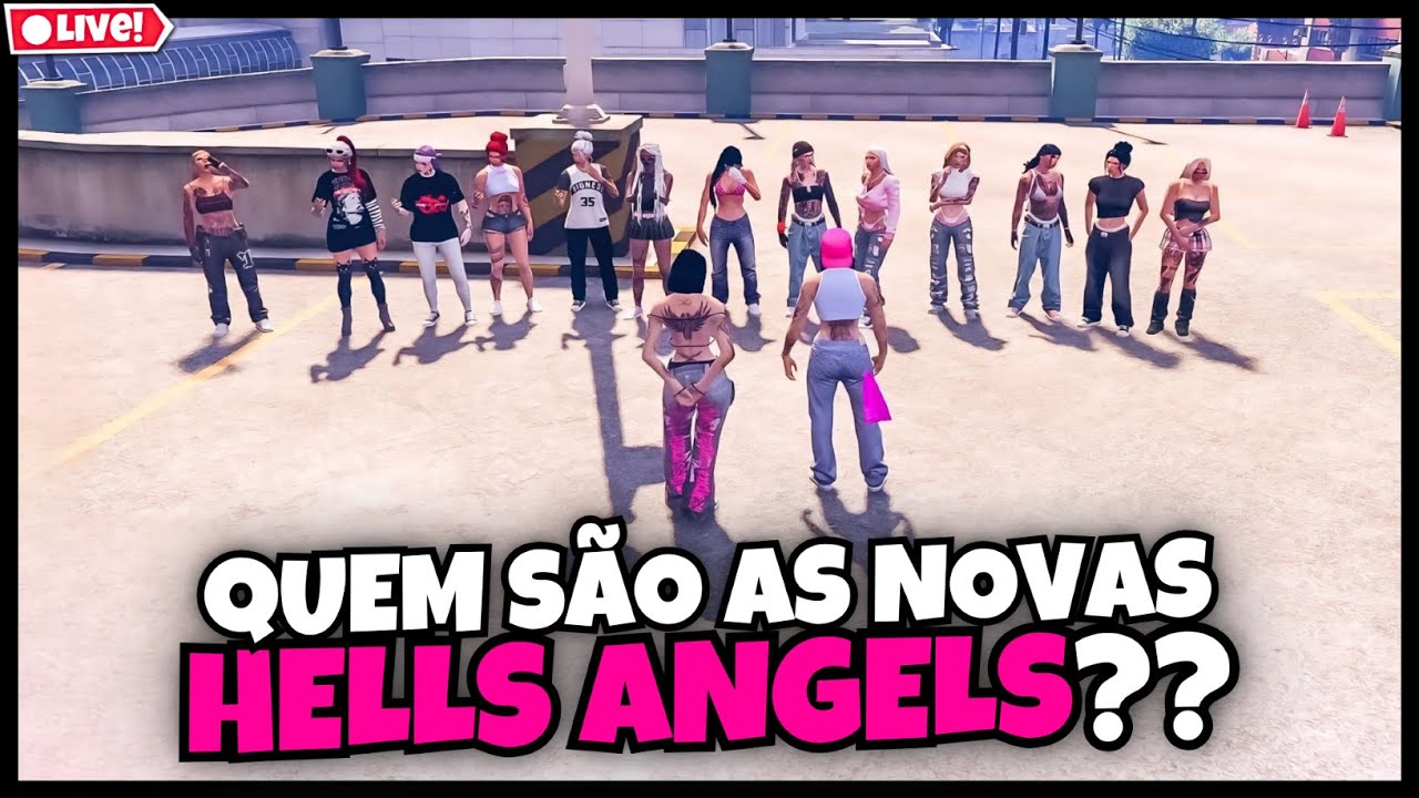🔴 GTA RP [CIDADE DOS ANJOS] - QUEM SERÃO AS NOVAS HELLS ANGELS??🤗 - YouTube