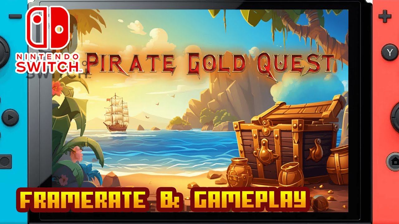 Pirates Golden Quest - (Nintendo Switch) - Framerate & Gameplay - YouTube