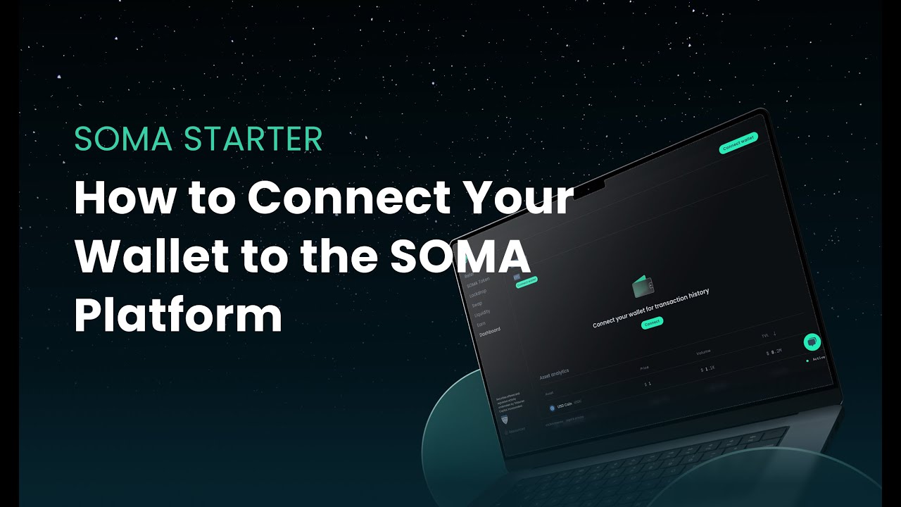 How to Connect Your Wallet to the SOMA.finance Platform - YouTube