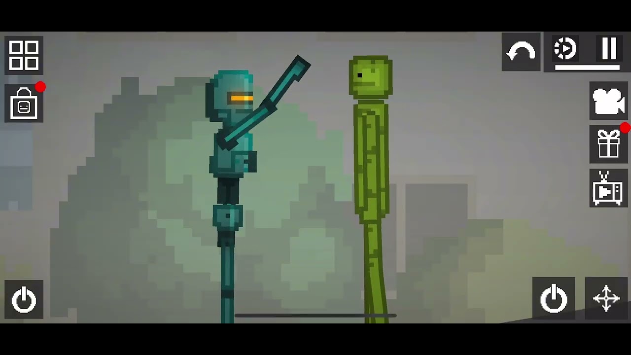 robot war with melón(melón playground) - YouTube