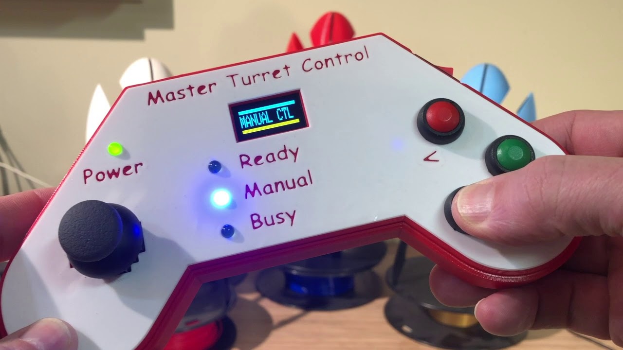 Master Turret Control demo - YouTube