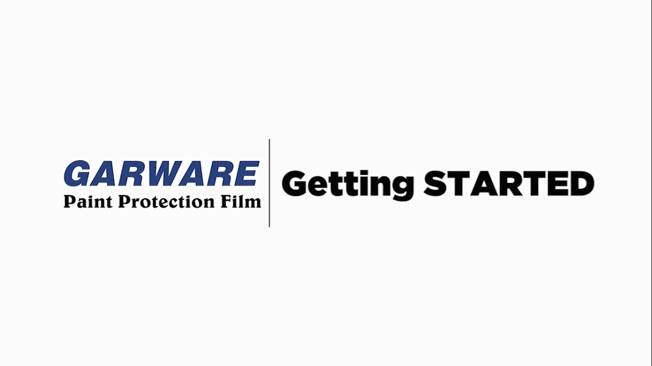 GARWARE PPF - Getting Started - YouTube