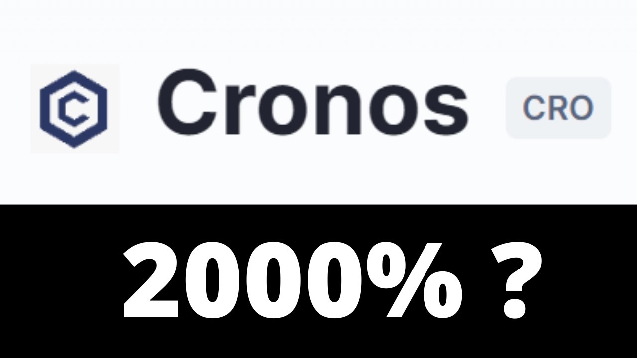 Cronos CRO token the same potentiel of cardano - YouTube