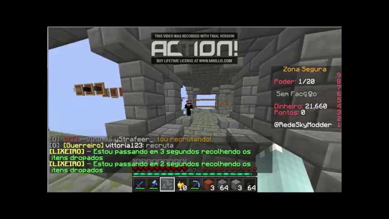 Divulgando Server De Factions Vip Free - YouTube