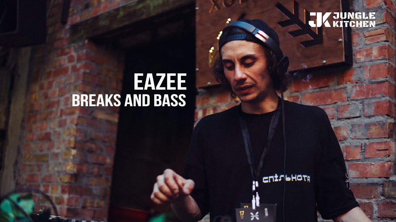 Eazee - Breaks and bass dj set at Jungle Kitchen - YouTube
