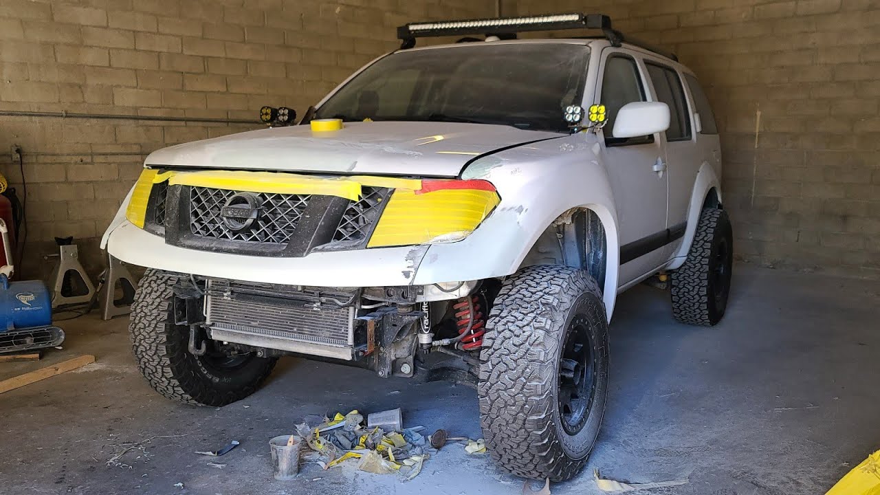 2011 Nissan Pathfinder V8 McNeil Racing Fenders | Update | R51 - YouTube