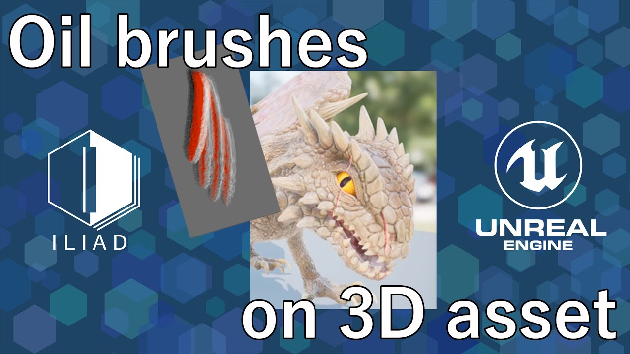 ILIAD Tutorial | Using an oil brush to edit 3D asset - YouTube