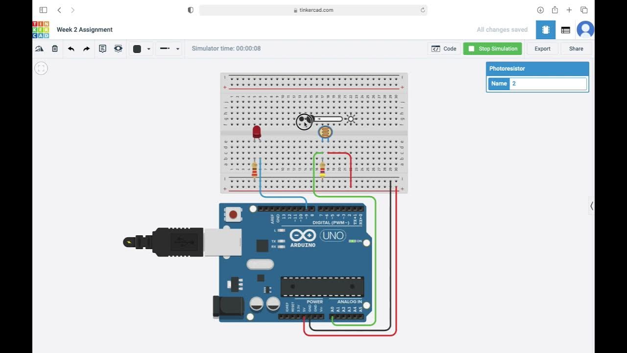 Interfacing with the Arduino, Week 2 (Peer Graded Assignment) [Code in description] - YouTube