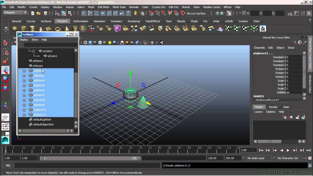 Autodesk Maya 2015 Tutorial | Outliner - YouTube