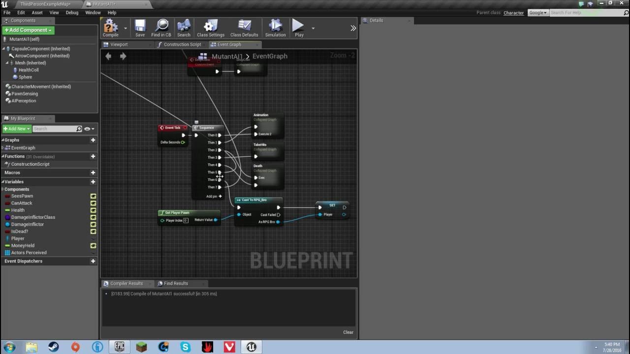 [OUTDATED]How to make an advanced RPG in Unreal Engine 4 [Ep.22 AI Fix Part 2] - YouTube