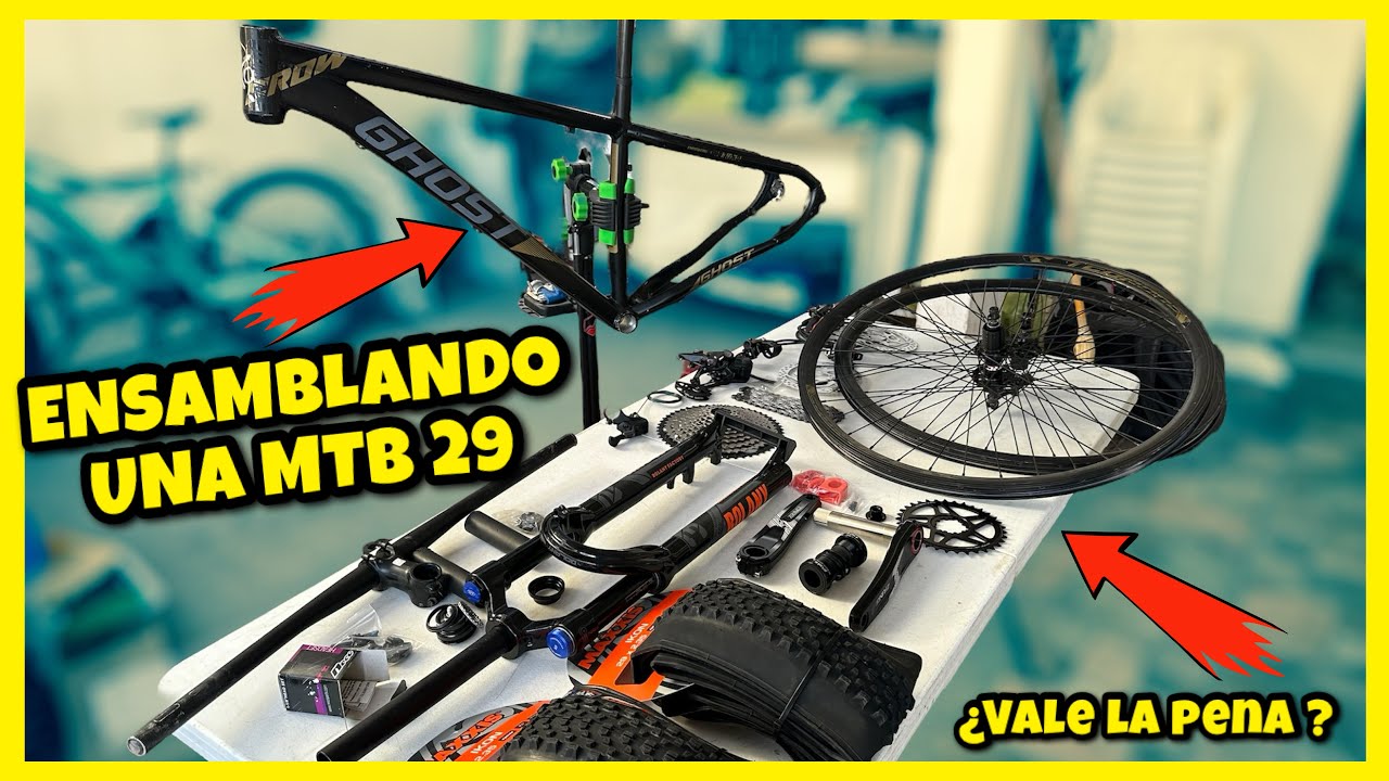 NUEVAS PIEZAS PARA LA GHOST CROW || BICI DE COPPEL MODIFICADA 😱 - YouTube