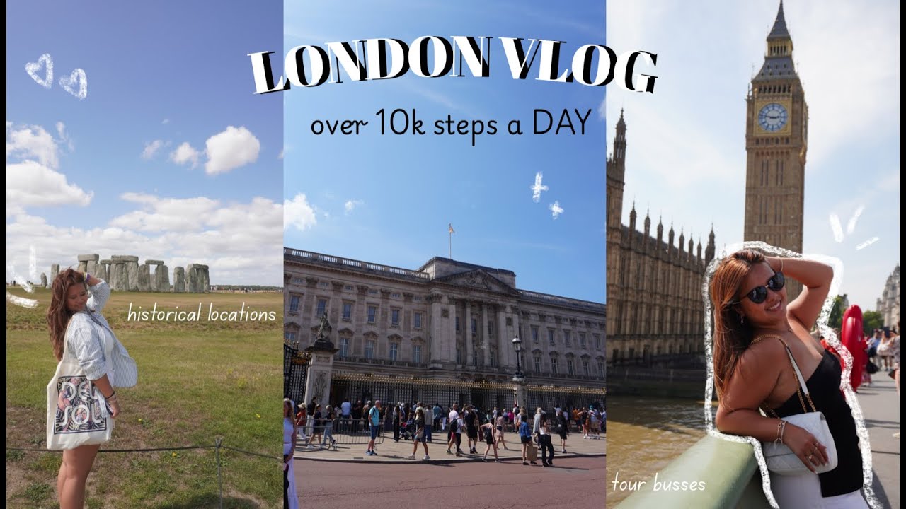 LONDON VLOG | buckingham palace, stonehenge, and more - YouTube