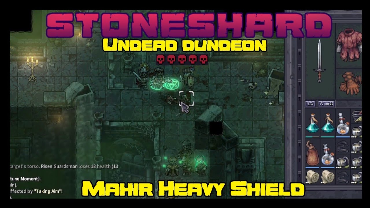 Mahir Heavy Shield vs T5 Undead Dungeon - Stoneshard - Patch 0.9.2.13 ...