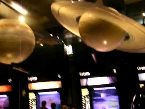 Scale model of the planets at Griffith Observatory - YouTube