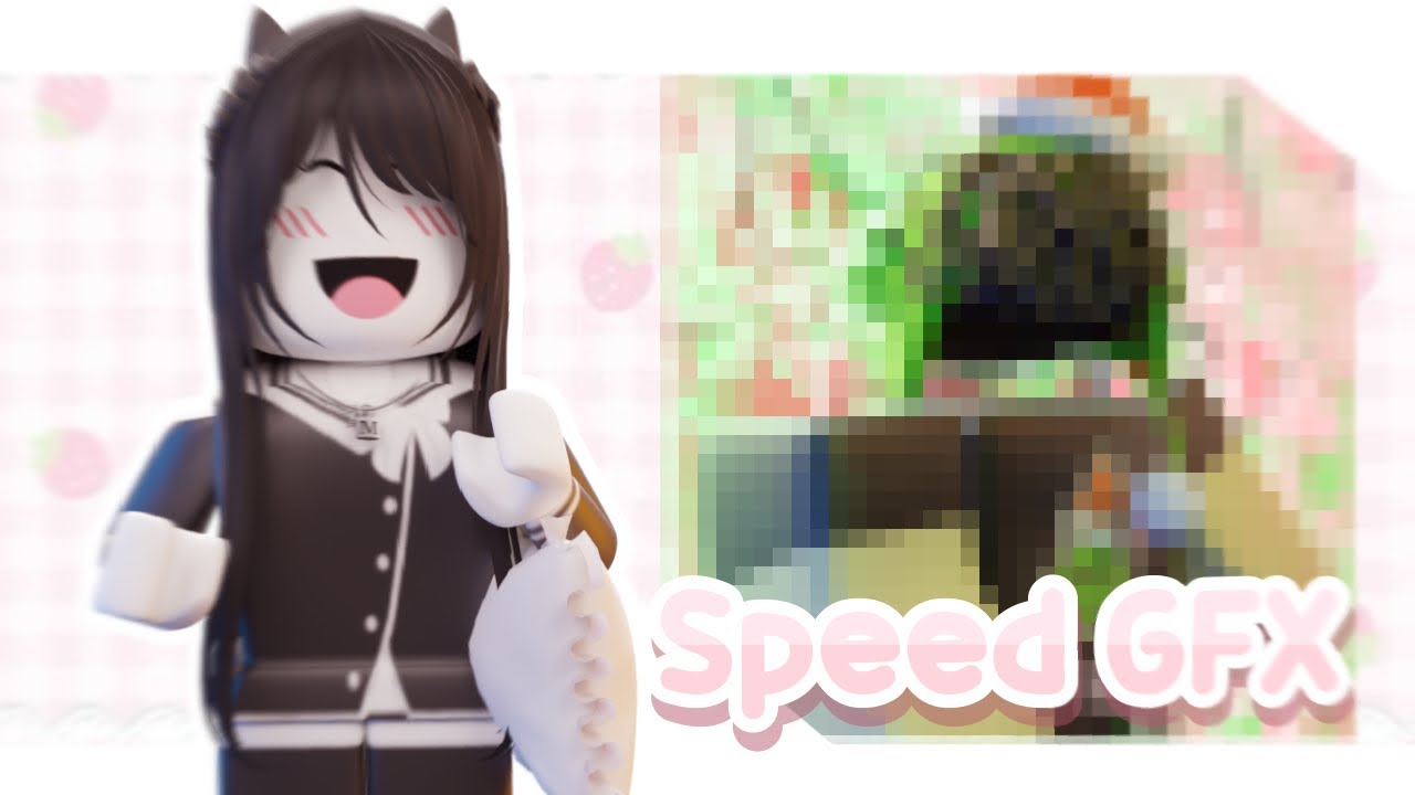 MAKING FREE GFX FOR RANDOM PEOPLE ୨୧ Speed GFX - YouTube