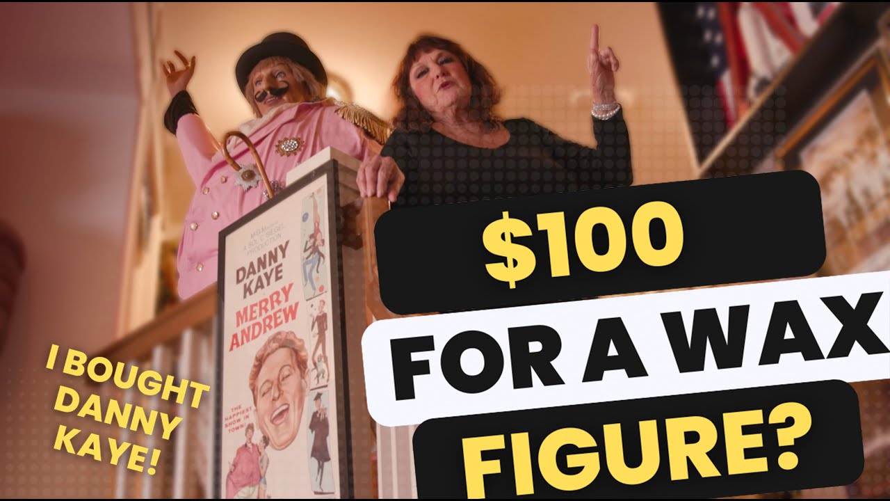 I bought a DANNY KAYE wax figure for $100?? Screen Used Costume! - YouTube
