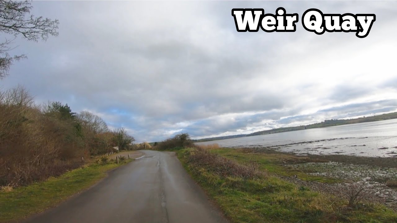 A drive with us production 15/02/23 stunning Weir Quay banks of the ...