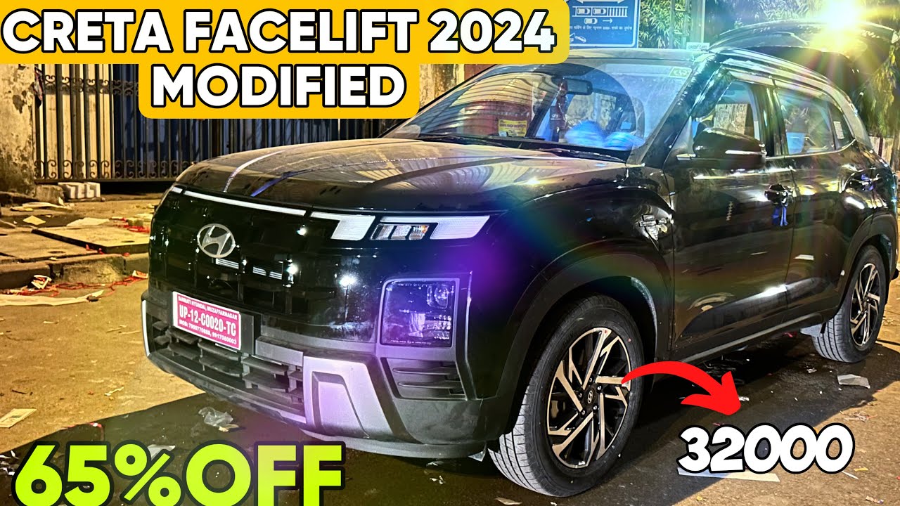 Creta Base To Top ||Creta Base Model Modified Creta Modification 2024 ...