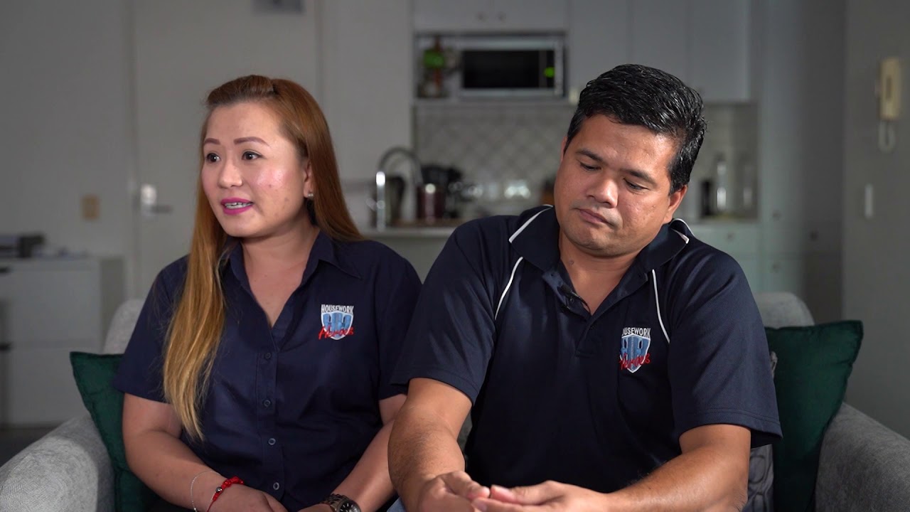 Reza & John, business owners as a couple | Housework Heroes - YouTube
