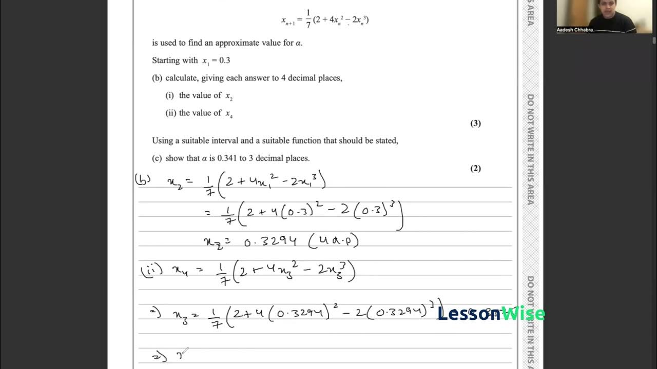 A level Maths - Pure - Numerical Methods - Locating Roots - YouTube