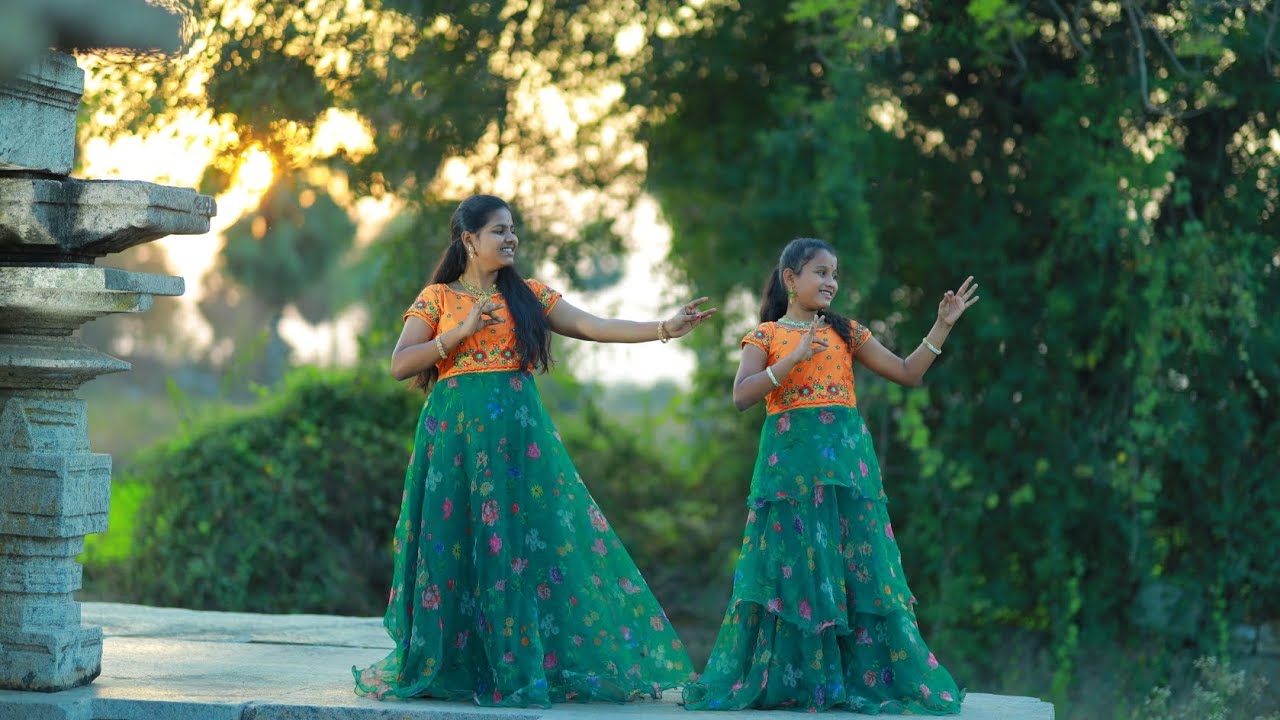 Pragna sri & Nikshitha Half saree caremony teaser - YouTube