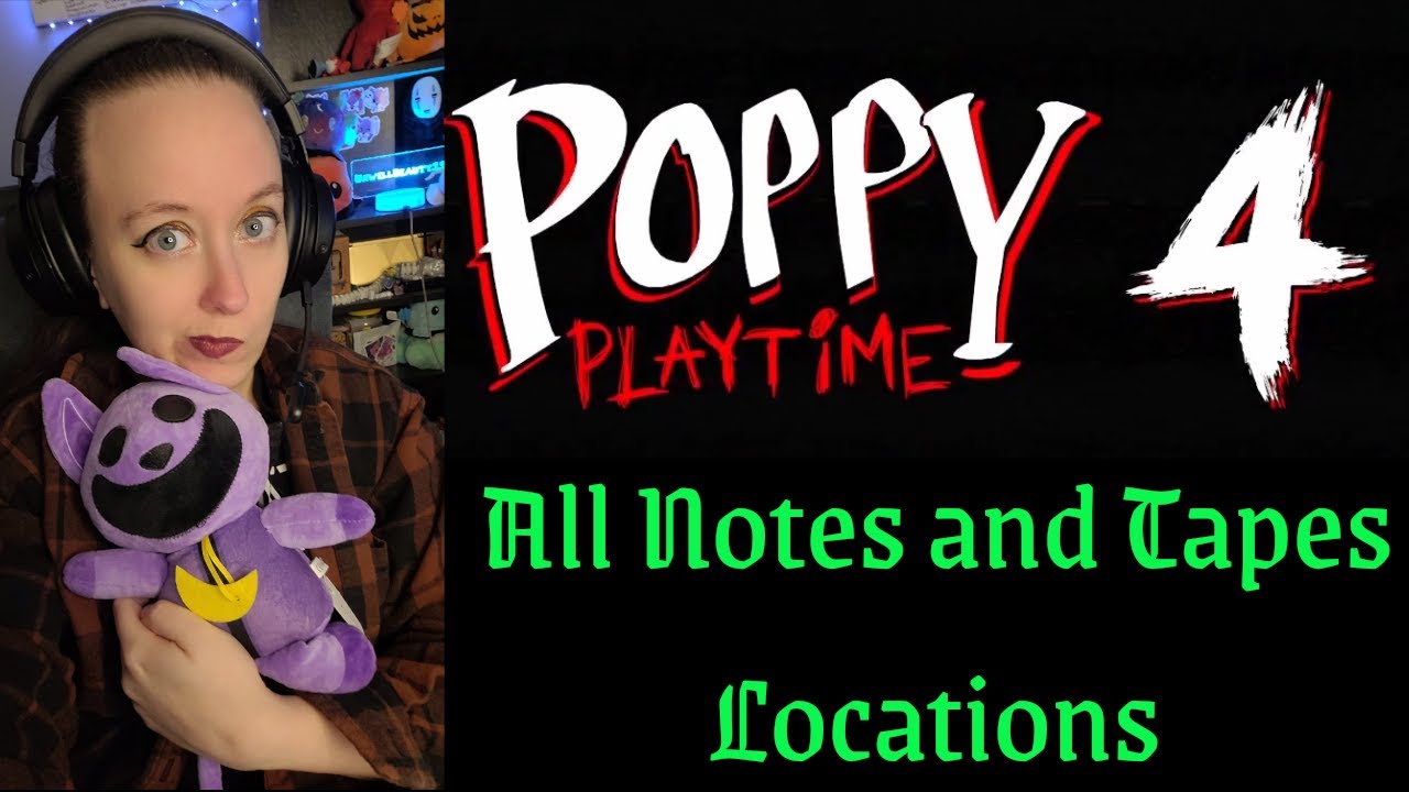 Poppy Playtime Ch 4 Notes and Tapes - YouTube