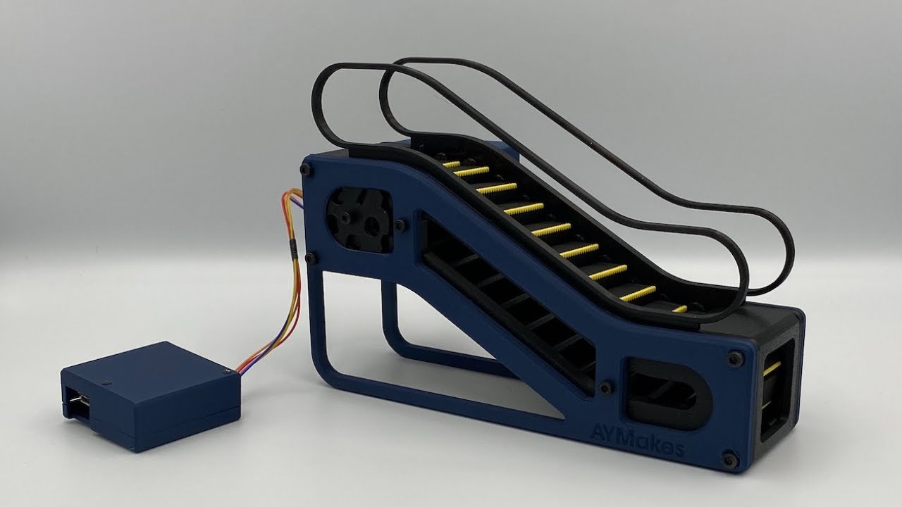 Functional Escalator Model - YouTube