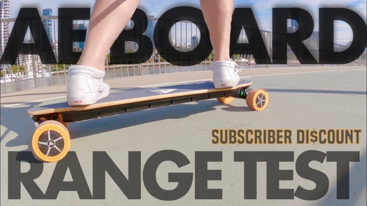 AE Board K1 Range Test 14S4P battery - YouTube