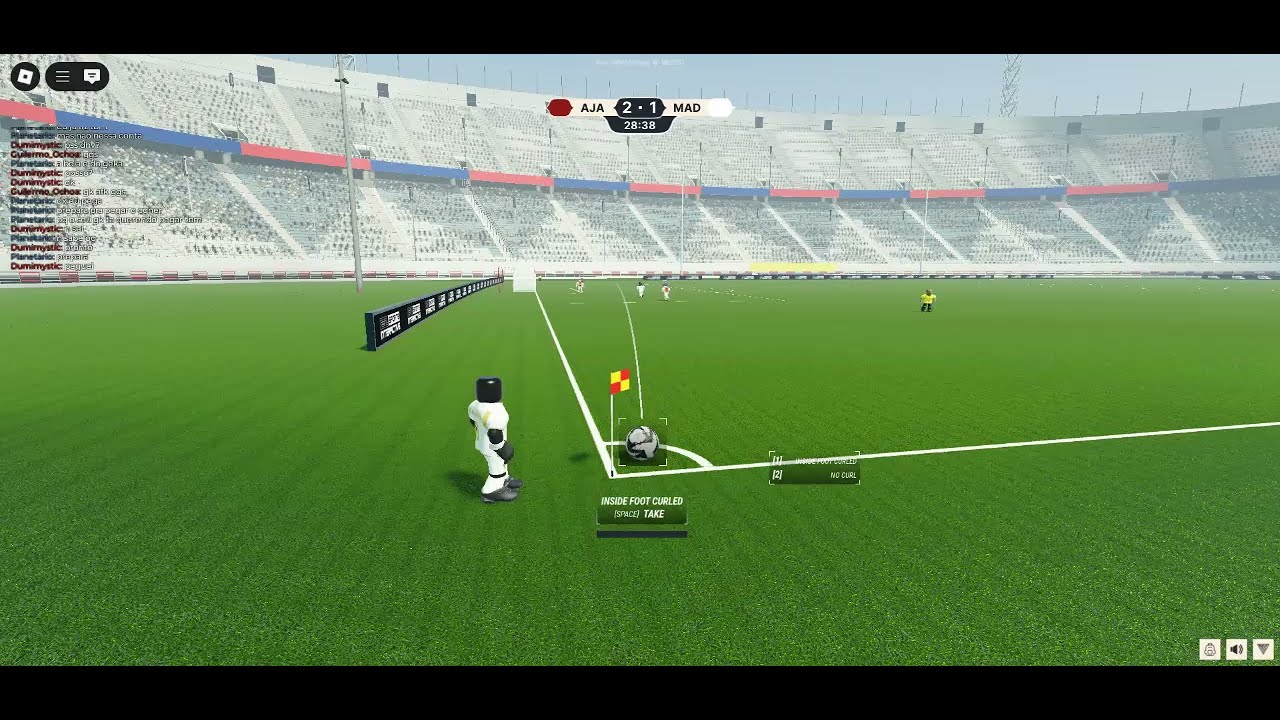 Gol olimpico no RF 24 | Roblox - YouTube