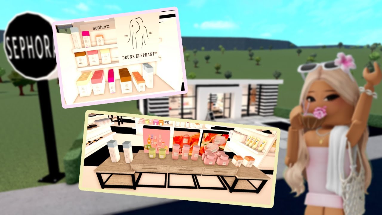 Sephora build tour! | Roblox Bloxburg Build - YouTube