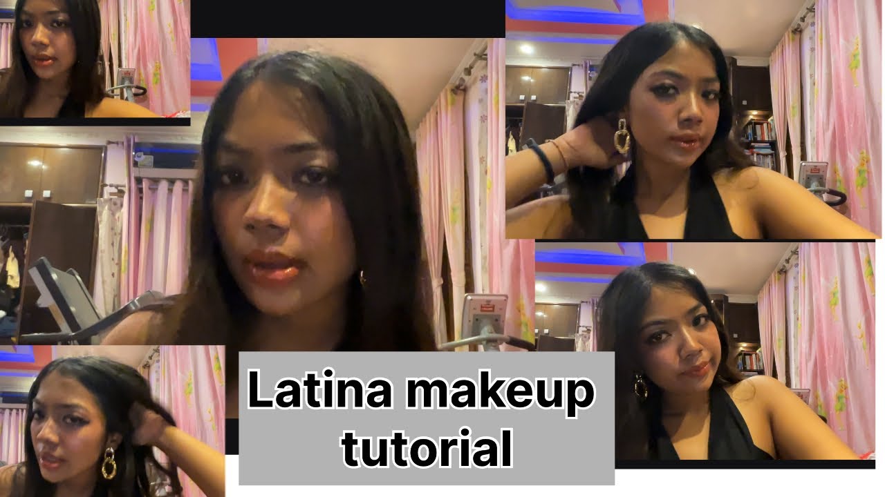 LATINA MAKEUP TUTORIAL FOR BROWN GIRLS [ Watch at 1.5 speed for better ...