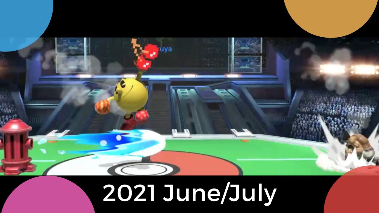 SSBU 2021 June/July Pac-Man Montage - YouTube