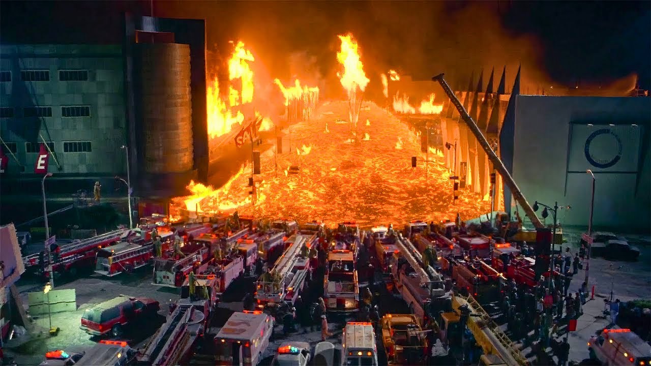 Lava Floods The ENTIRE City, Raising Temperature to 340°C, Creating ...