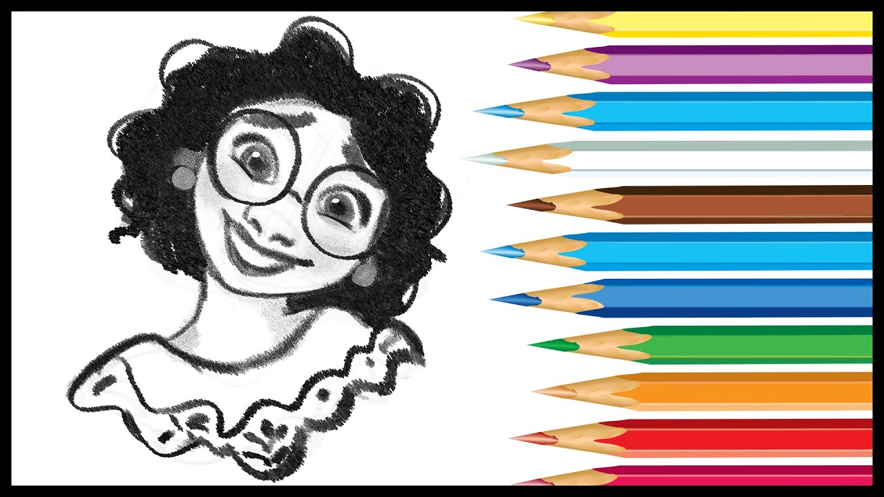 How to draw || MIRABEL ️ - YouTube