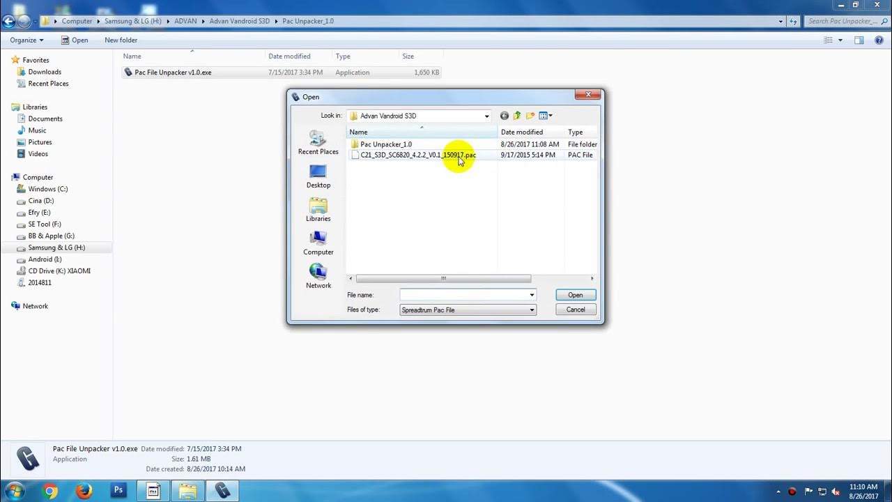 Pac File Unpacker - YouTube