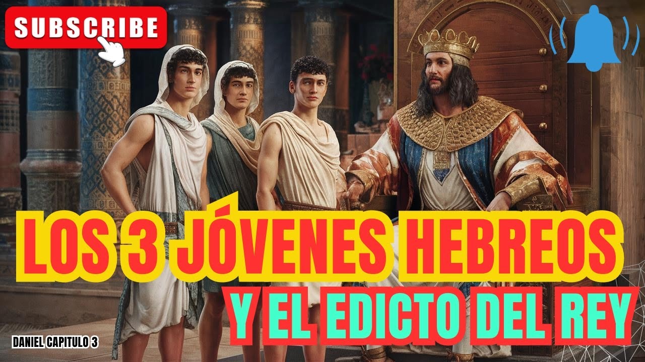 Los tres Jóvenes Hebreos y el edicto del Rey #biblia # ...