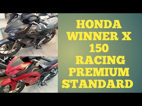 HONDA WINNER X 150 RACING/PREMIUM/STANDARD @homeworkmoto - YouTube