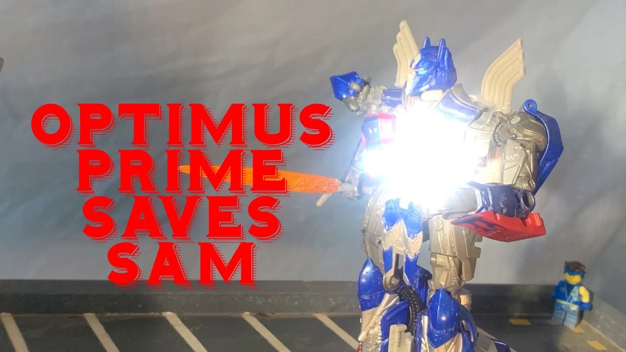 Optimus Prime saves Sam (Transformers/Beast Wars Stop Motion) - YouTube