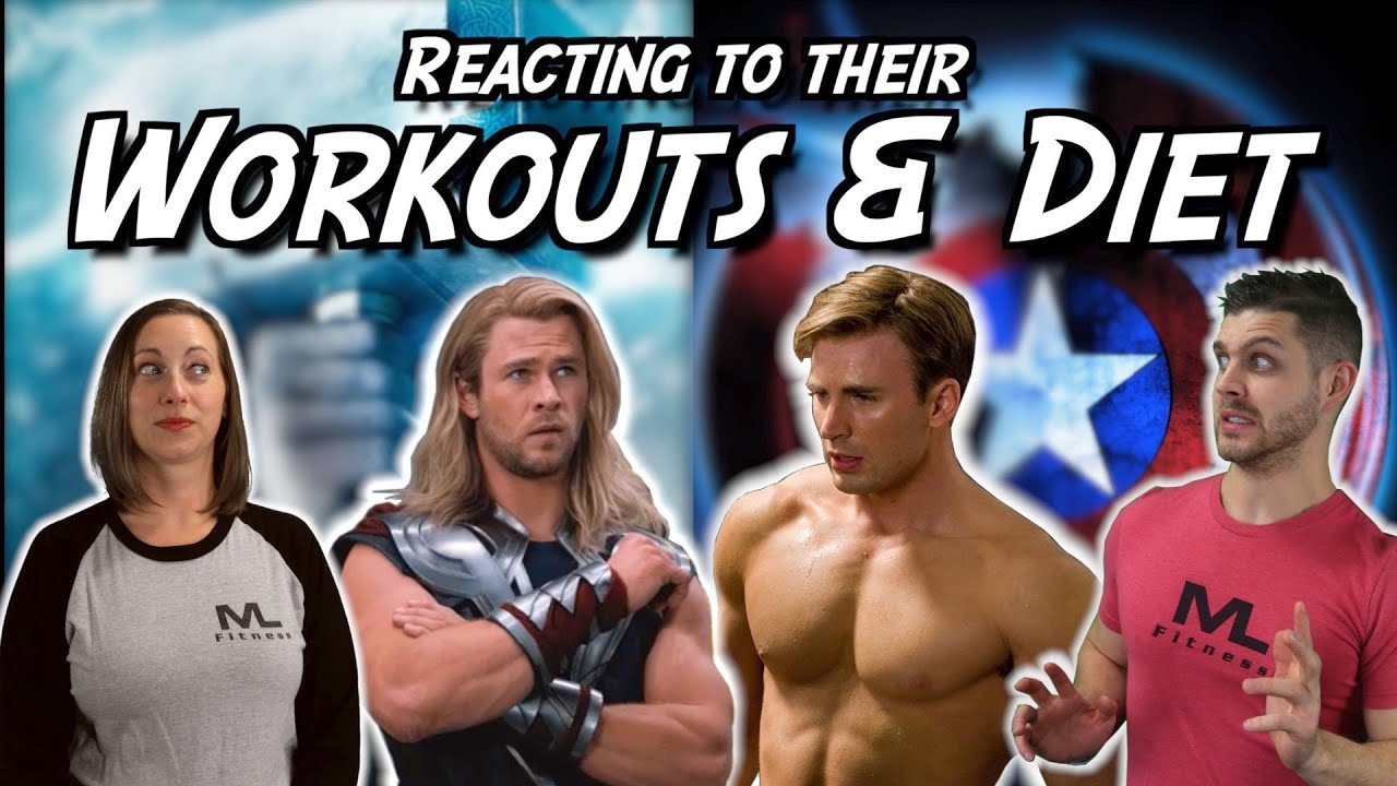 We React to Captain America & Thor Workout & Diet Regimens! - YouTube