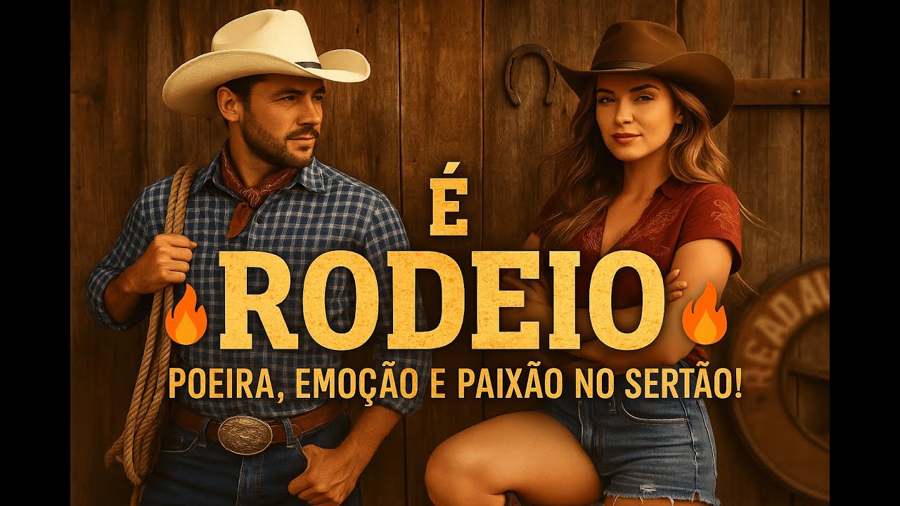 🎵 É Rodeio – Clipe Oficial Sertanejo de Arena, Emoção & Superação 🎵 ...