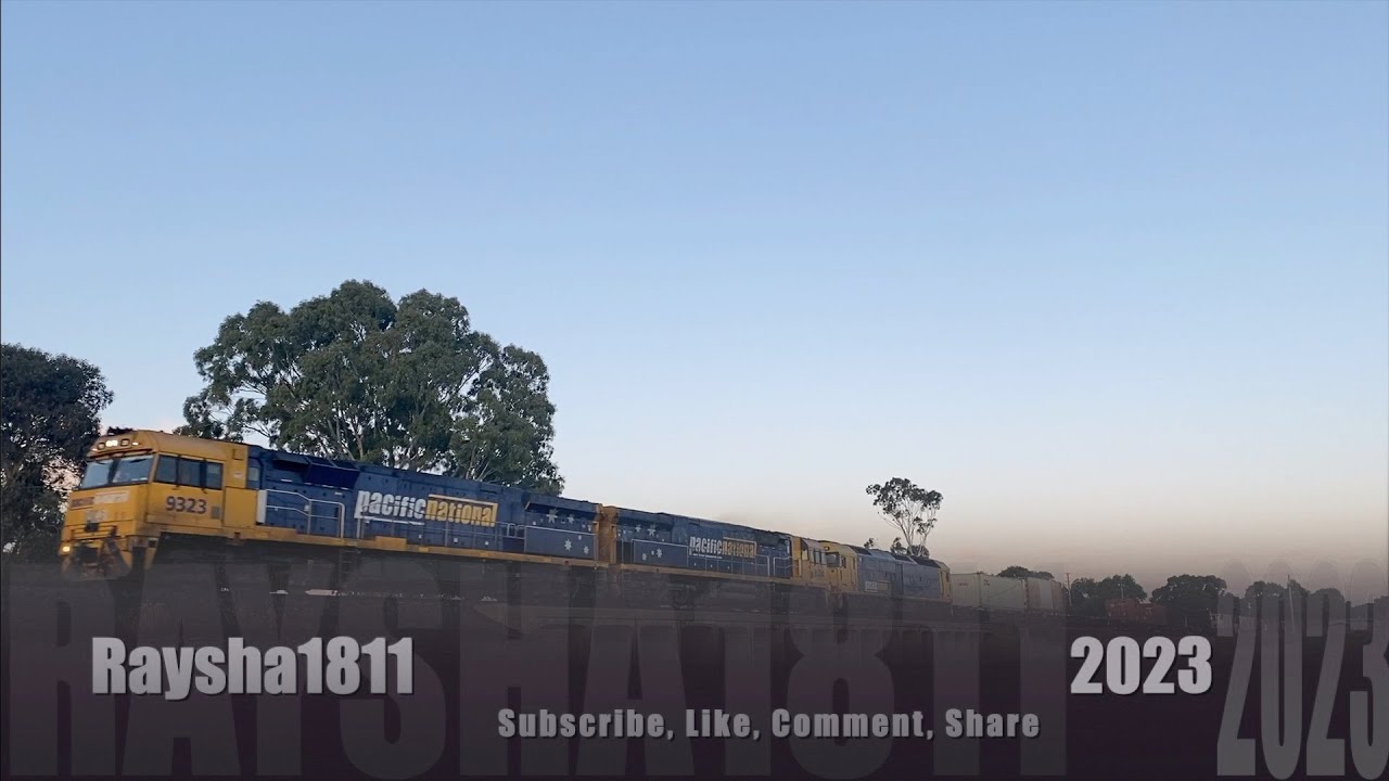 7AM5 - 9323-9324-G530 (Freight) Inverleigh - Australian Trains by ...