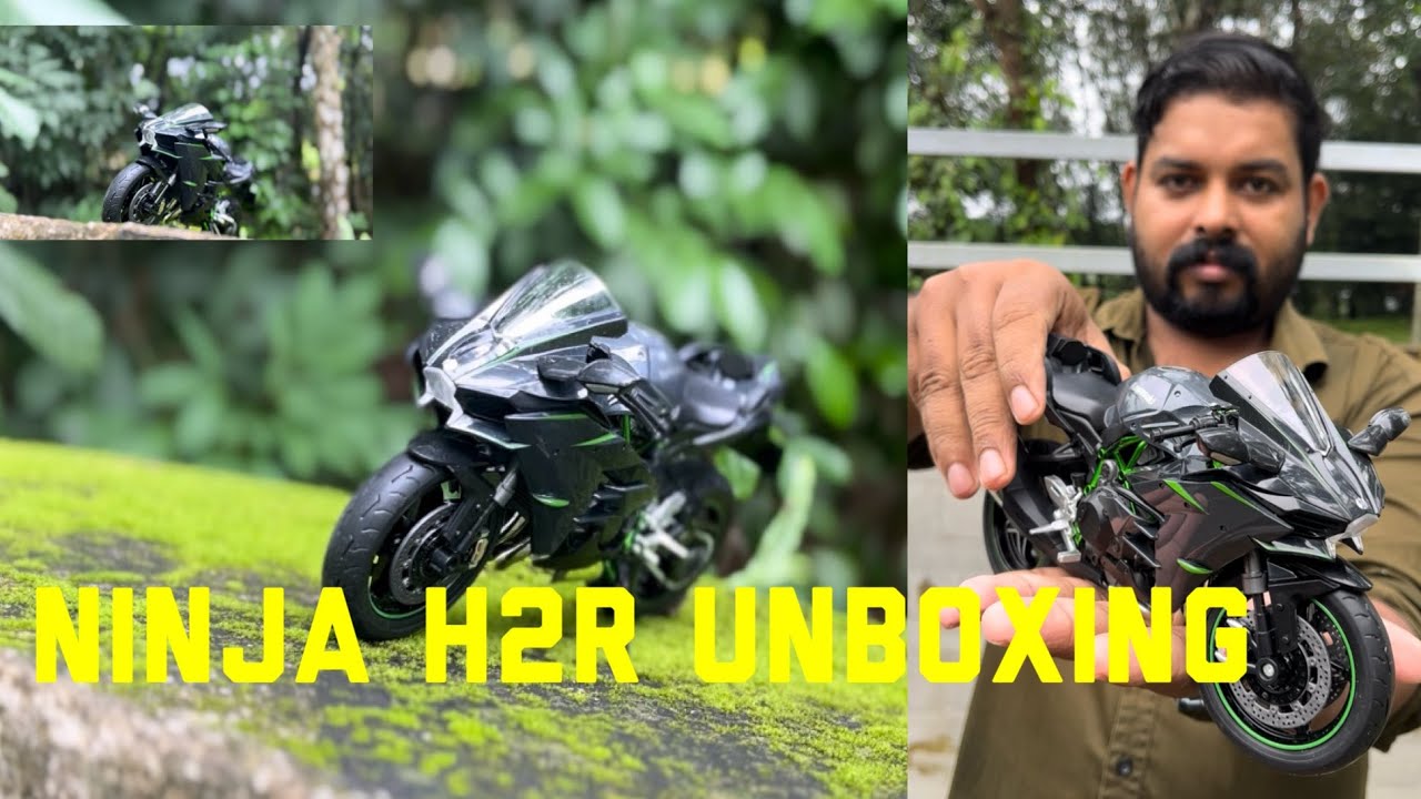 NINJA H2R Unboxing😱#automobile #miniature #unboxing #toys - YouTube