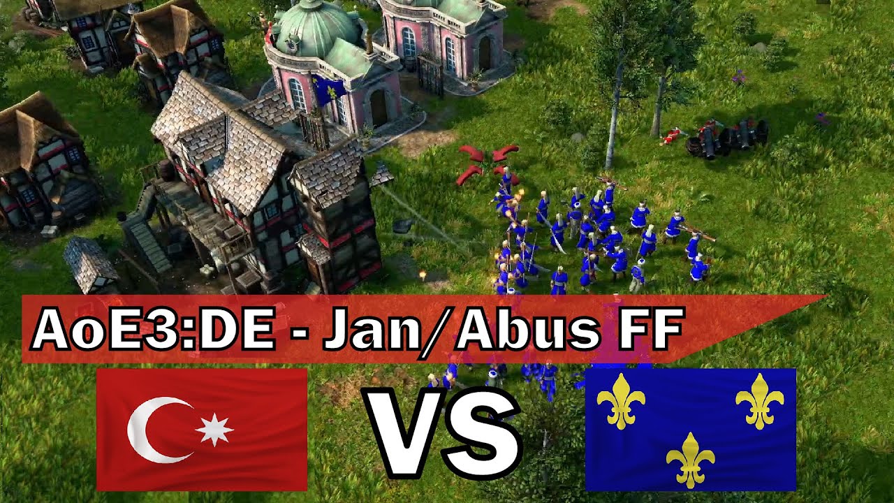 [AoE3:DE] OTTOMAN Janissary FF into ABUS GUNS versus Royal Embassy ...
