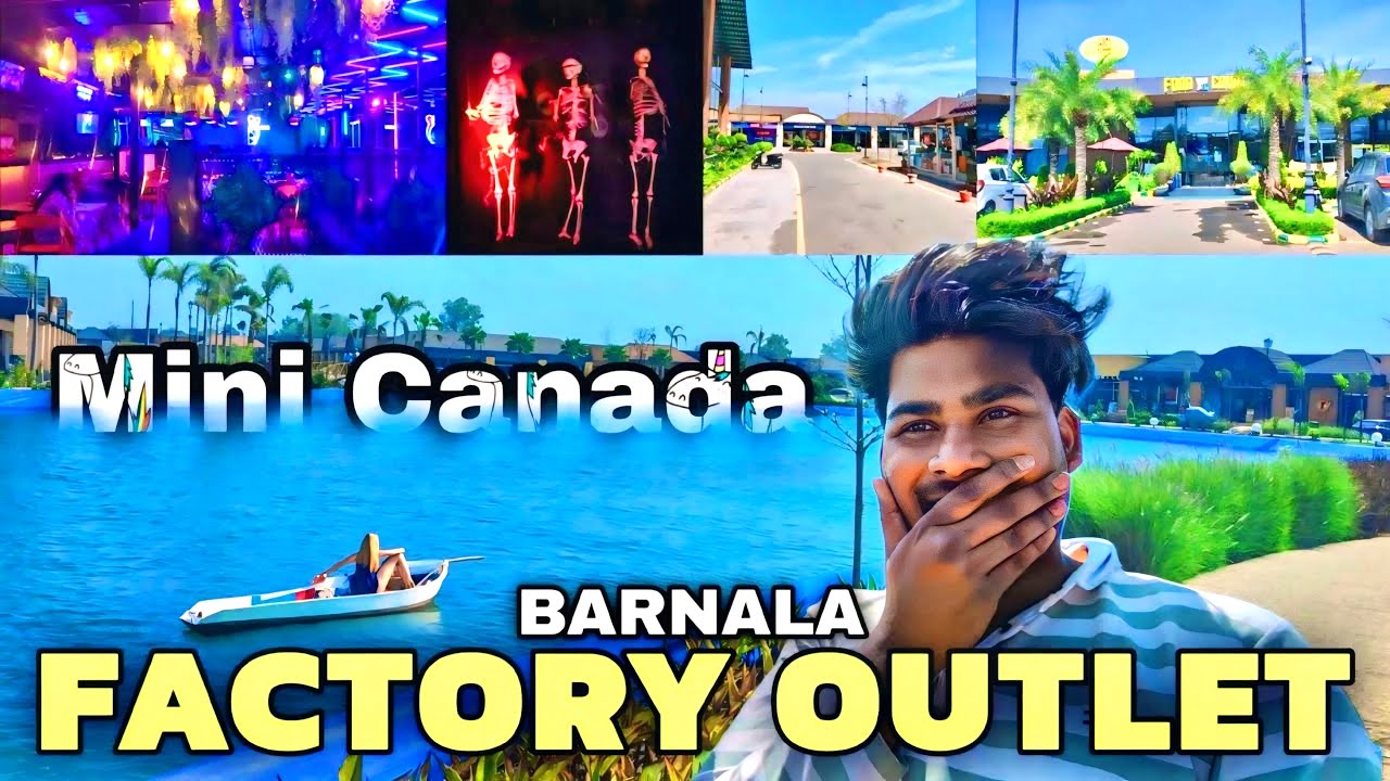 Mini Canada in Punjab🇨🇦🛍️HG Eaton Plaza | Barnala Factory Outlet⛴️🌊 New ...