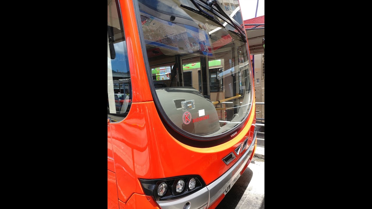 KMB Red Bus Volvo B9TL AVBWU563 UW5437@1A - YouTube